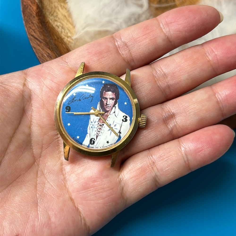 1977 Elvis Presley Watch Collectible - Gem